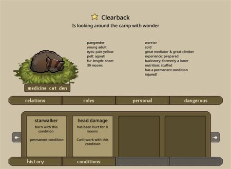 Clangen Disabilities And Disorders Mod Clangen Dadm Tumblr Blog