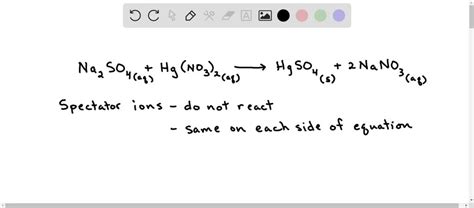 Solved For The Following Reaction In Aqueous Solution Identify All