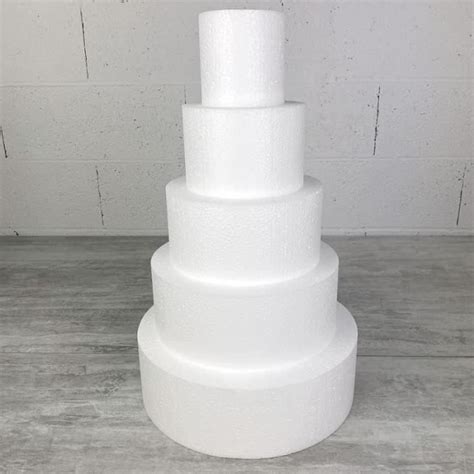 Pièce Montée En Polystyrène Cm De Haut Base Ø Cm À Cm Étages Wedding Cake Haute