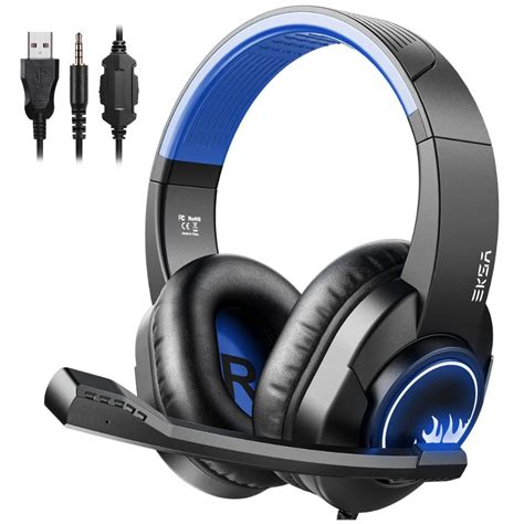 Eksa T8 Gaming Headphone Noice Canceling Mic Surround Sound