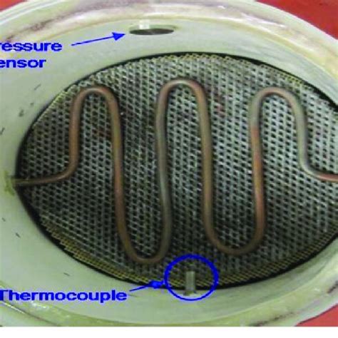 Heat Exchanger Pressure Sensor And Thermocouple Installed Download Scientific Diagram