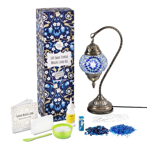 Diy Turkish Lamp Kit Mosaic Kit For Adults Birthday T Diy