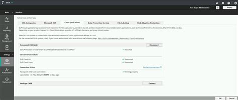Step Activate The Connection With Forcepoint ONE SSE CASB On The FSM