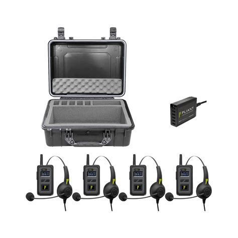 Microcom 863xr Wireless Intercom Four Pack
