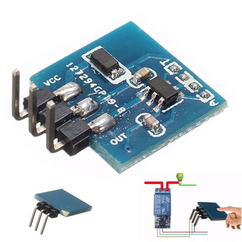 3pcs ttp223b digital touch sensor capacitive touch switch module for