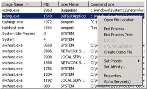Creating A W3wp Memory Dump On Windows Server 2008 R2 The Best C Programmer In The World