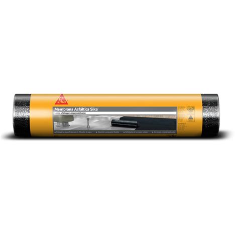 Membrana Asfáltica de Aluminio Sika 4mm de Espesor