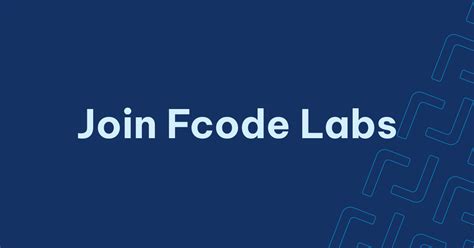 fcode labs open vacancies