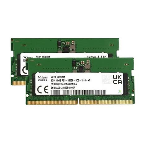 Модуль оперативной памяти Hynix Ddr5 4800 МГц So Dimm8 ГБ