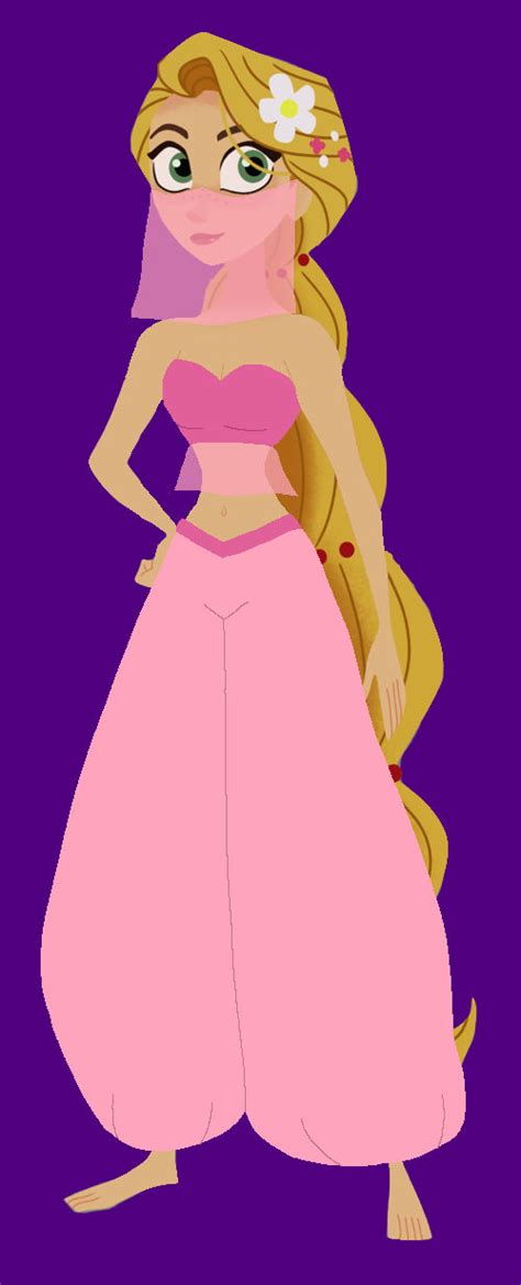 Rapunzel As Harem Girl By Danfrandes On Deviantart