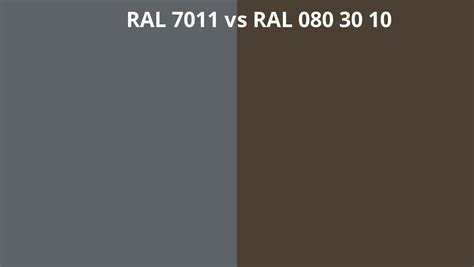 Ral 7011 Vs 080 30 10 Ral Colour Chart Uk