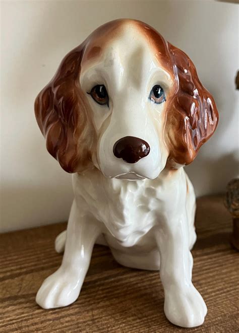 Vintage Sylvac Cocker Spaniel Made In England Etsy