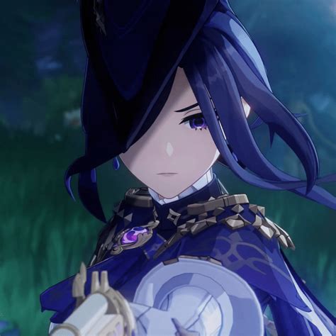 ⠀🫧 ⠀clorinde⠀ ⏖ ⠀ Icon⠀ ⠀ Genshin Impact Cute Anime Profile