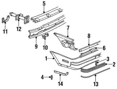 Chevrolet Cavalier Molding A Cut To Fit 1988 90 Coupe Sedan