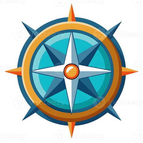 Cartoon Compass Logo 48343311 Png