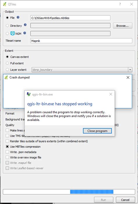 Crashes If You Use Same Filename Issue 78 Nextgis Qgis Qtiles GitHub