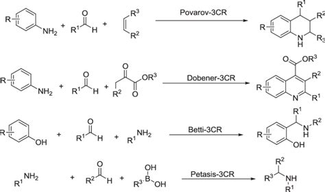5 Some More Types Of Non Isocyanide Based Multicomponent Reactions Download Scientific Diagram