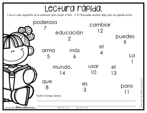 Lectura RÁpida 2 Imagenes Educativas