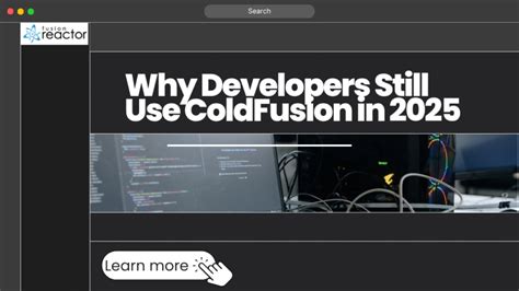 Why Developers Still Use Coldfusion In 2025 Fusionreactor Observability And Apm