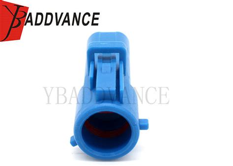 Blue 4 Pin Male Oxygen Sensor Connector Waterproof 4 Way Sealed Iso9001