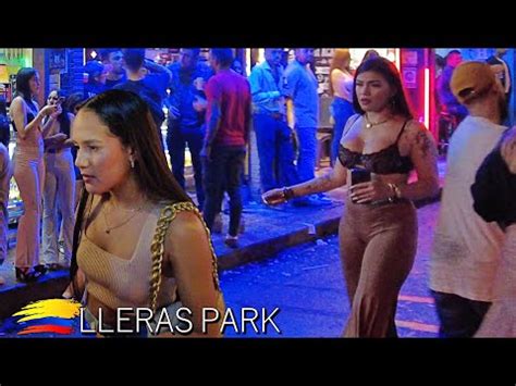 NIGHTLIFE Medellin Colombia Walking Tour LLERAS PARK EL POBLADO