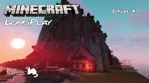 Minecraft Relaxing Longplay Building Our Starter House 1 No Talking