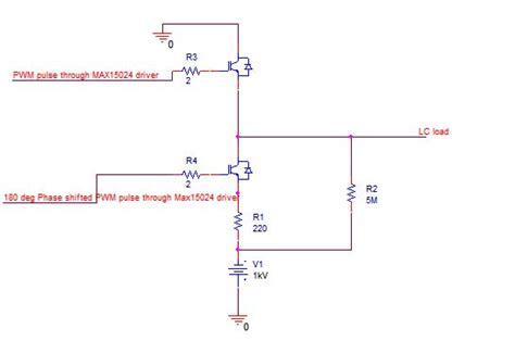 How To Avoid Ringing In The Attached Power Mosfet Switching Circuit