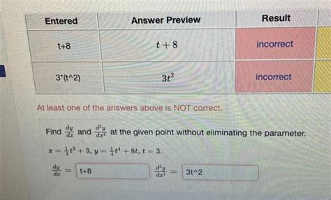 Solved Entered T T Find And Z Answer Preview T Chegg Com