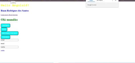 Trabalhando Com Componentes Angular Ruan Santos Dio