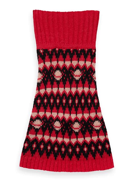 Pull Fair Isle Pour Chien