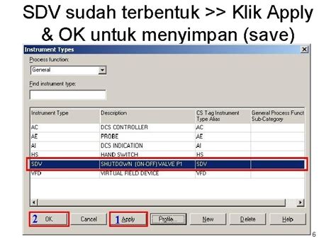 Tahapan Dalam Mengerjkakan Intools Create 1 Instrument Type