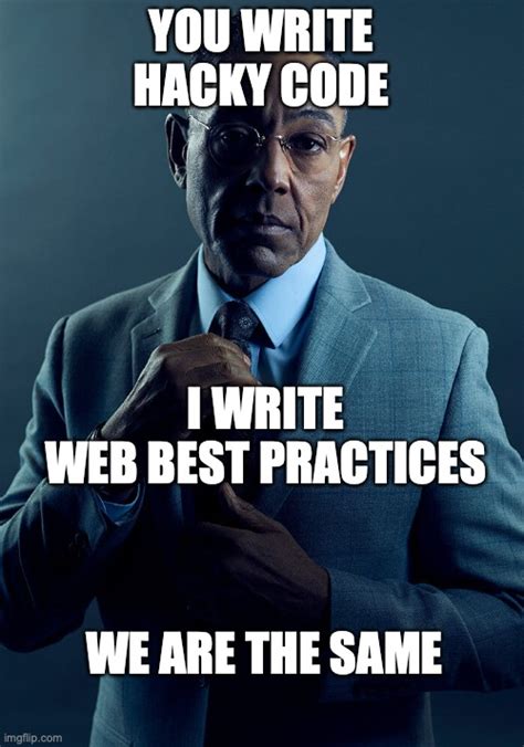Web Best Practices Rprogrammerhumor