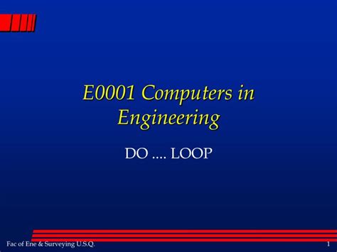 Ppt E0001 Computers In Engineering Powerpoint Presentation Free