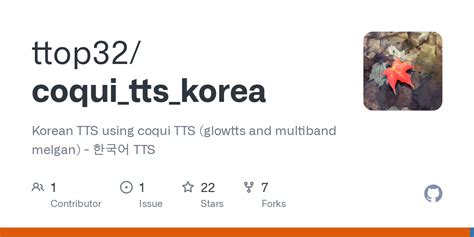 Coqui Tts Korea Halflife Fintune Preprocess Ipynb At Main Ttop