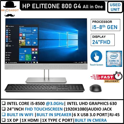 Hp Eliteone G G G G Aio Core I Th Gen Inch Touchscreen Win Year Warranty T C