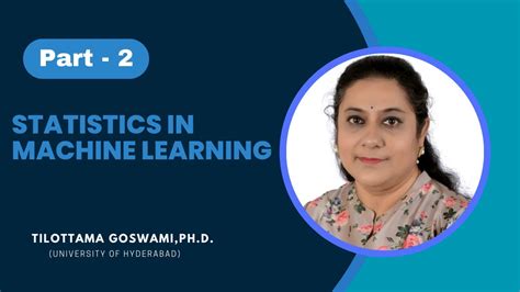 Statistics In Machine Learning Part YouTube
