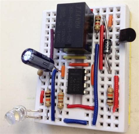 Toggle Switch Using 555 Buildcircuit