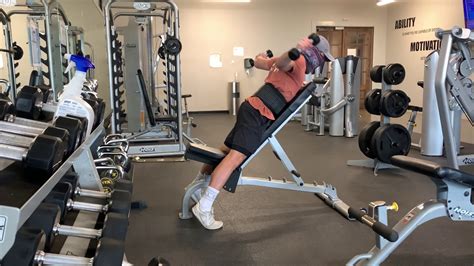 Chest Supported Rear Delt Raise Youtube