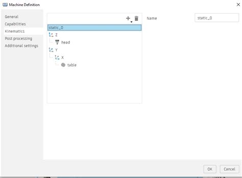 Machine Library Doesnt Load Any Kinematic Information Except Name