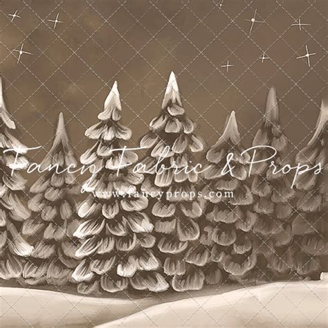 Cocoa Forest With Sweep Option Fancy Fabric And Props