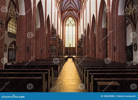 Gothic St Mary Magdalene Church In Wroclaw Poland Editorial Photo