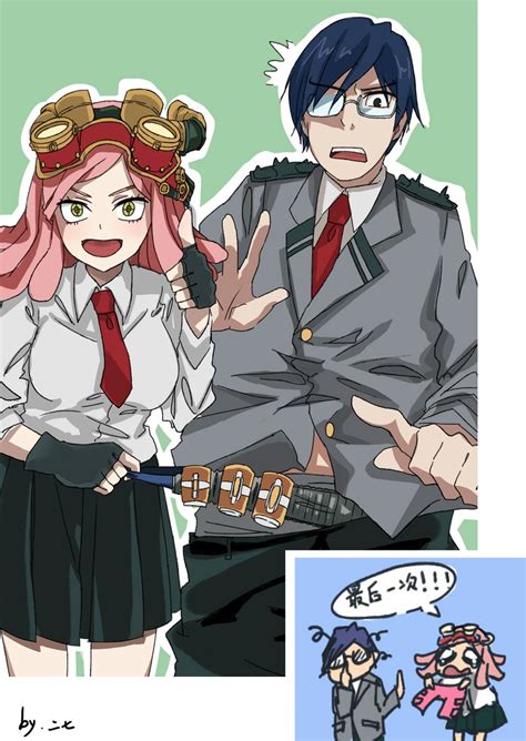 Iida Tenya And Hatsume Mei Boku No Hero Academia Drawn By 27