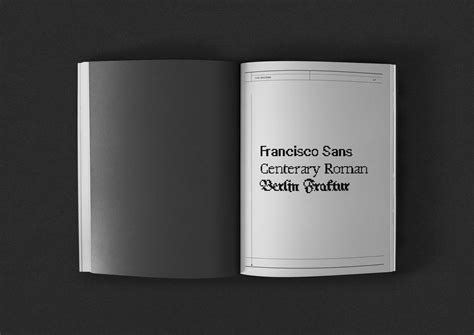 Legacy Fonts A Type Specimen On Behance