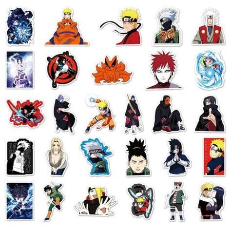 54pcs Anime Naruto Stickers Wholesale Stickers