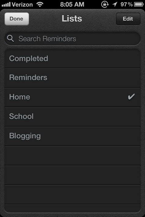 How To Use The Ios 5 Reminders App Cnet