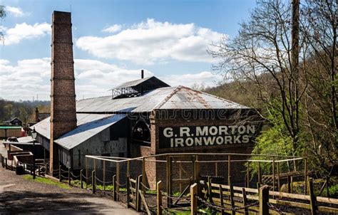 Iron Works Building In Blists Hill Victorian Town In Ironbridge