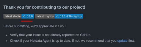 [bug] where is v1 33 1 release · issue 12523 · netdata netdata · github