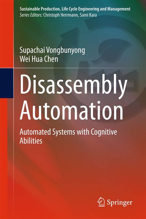 Disassembly Automation Automated Systems With Cognitive Abilities Sustainable Production Life