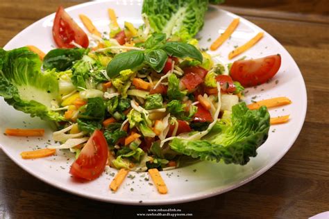 Rohkost Rezept für Mango Weißkohl Basilikum Salat Vegan