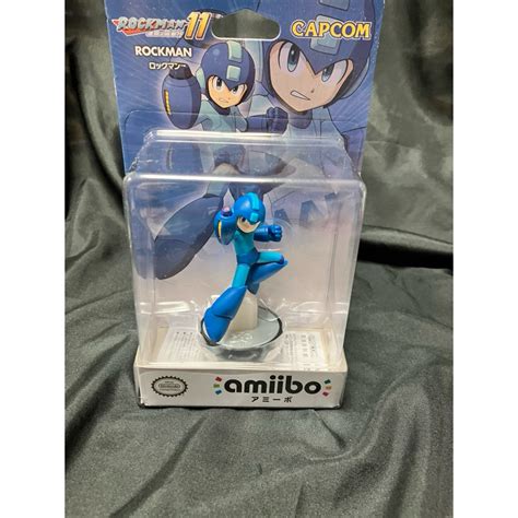 全新ns Amiibo 洛克人 11 命運的齒輪 Rock Man 蝦皮購物
